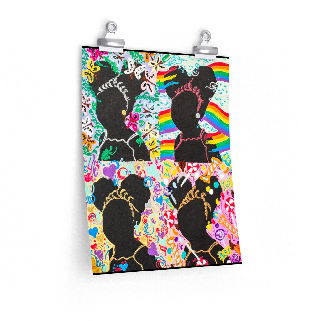 Black Girl Magic: Silhouette Series Posters – Kelly Crosby Art