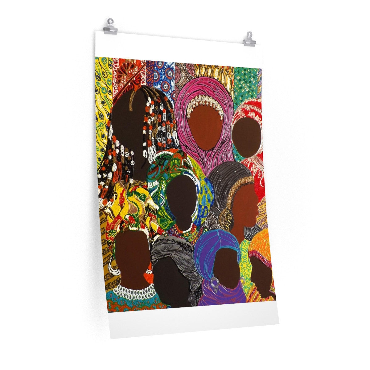 African Muslima Queens Print – Kelly Crosby Art